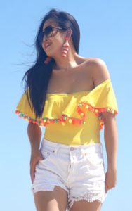 Cute Off the Shoulder One Piece Swimsuits To Try Now